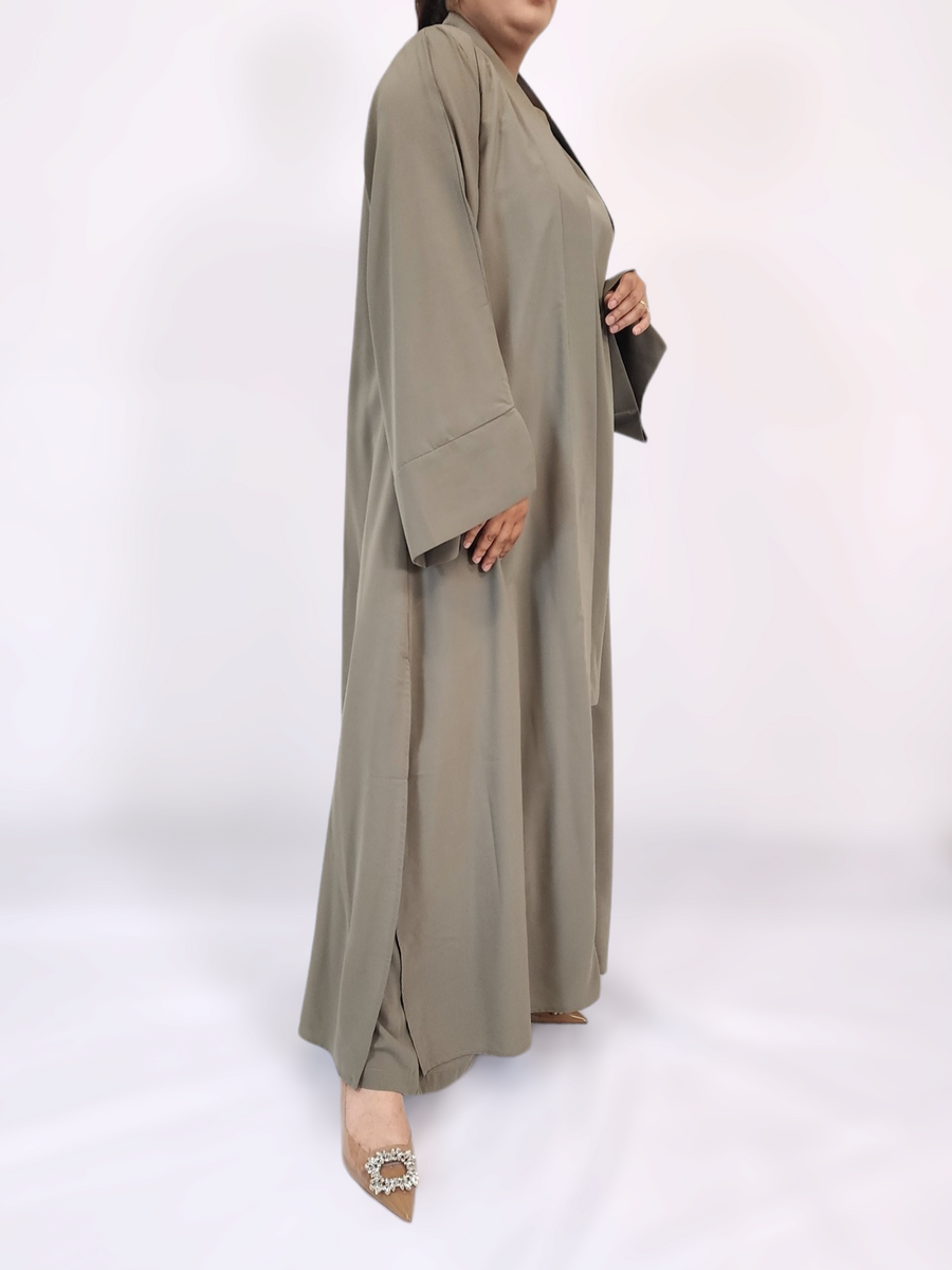 New Lara Set -3 piece - Dark Sand – MOZA Kaftans Australia